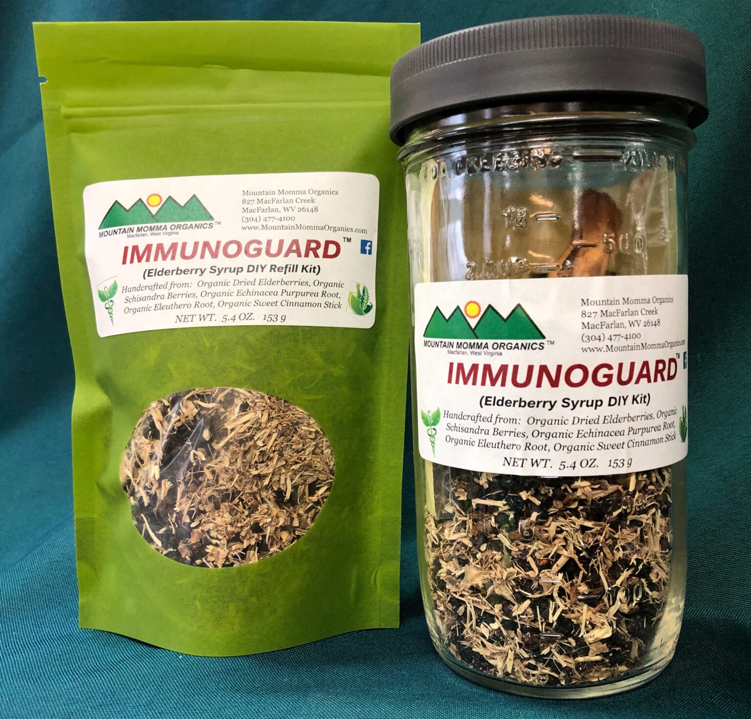 Ginger Infused Honey - Mountain Momma Organics